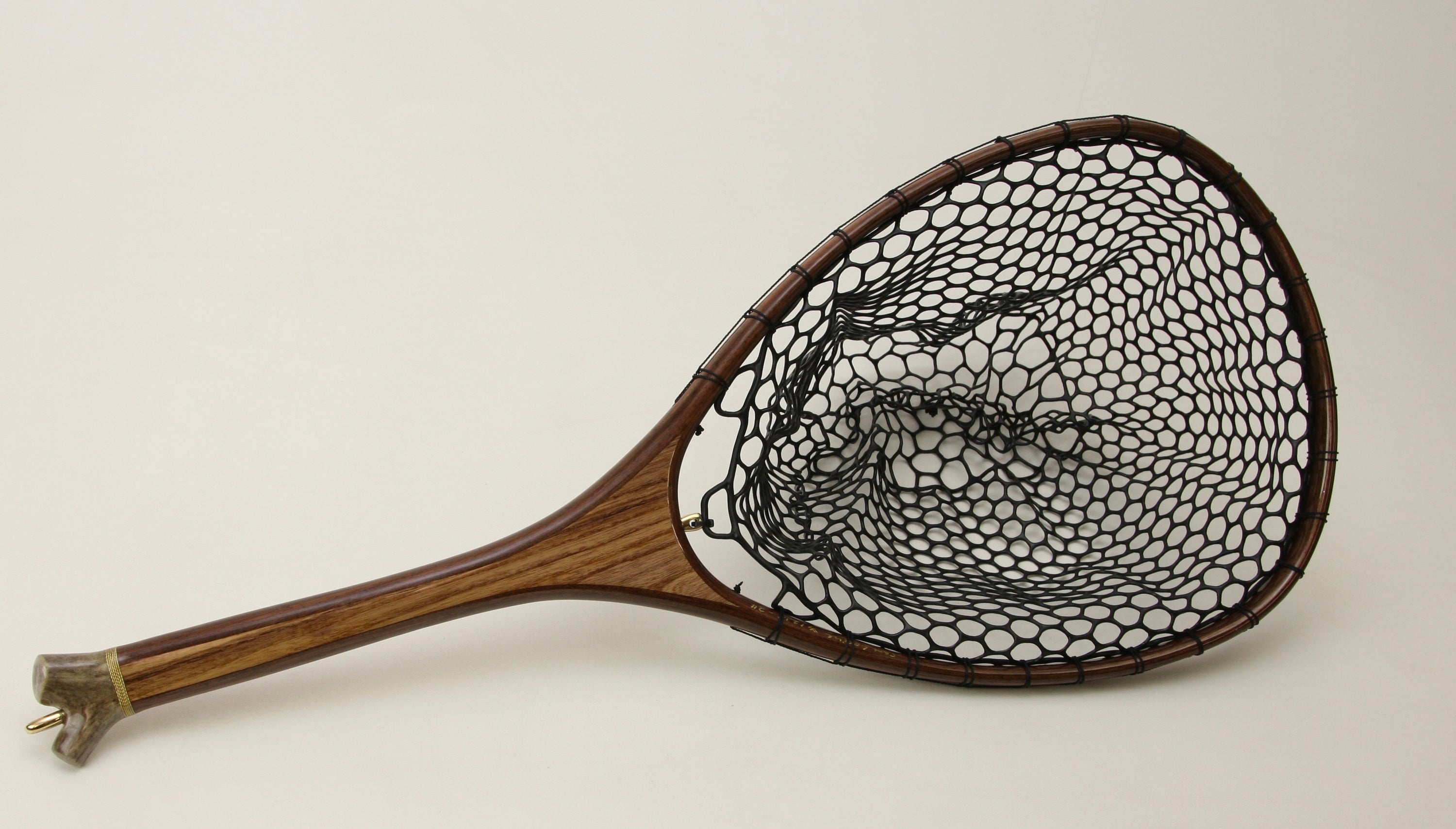 Custom wooden catch and release landing nets in stock, ready to ship ...