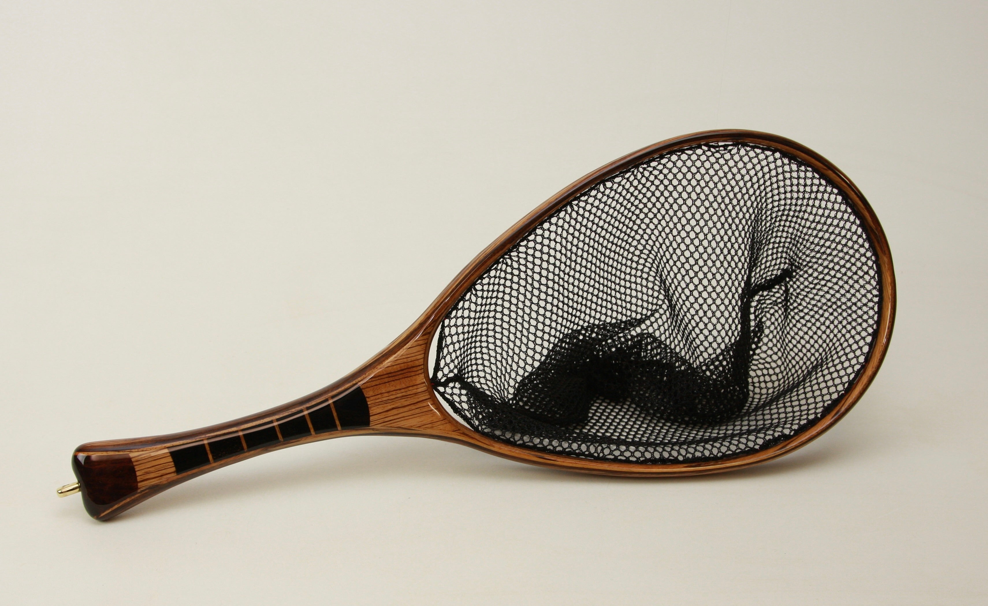 Custom wooden catch and release landing nets in stock, ready to ship ...