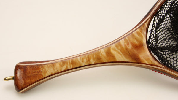 Medium sized custom Fly Fishing Landing Net: Koa and Quilted Maple ...