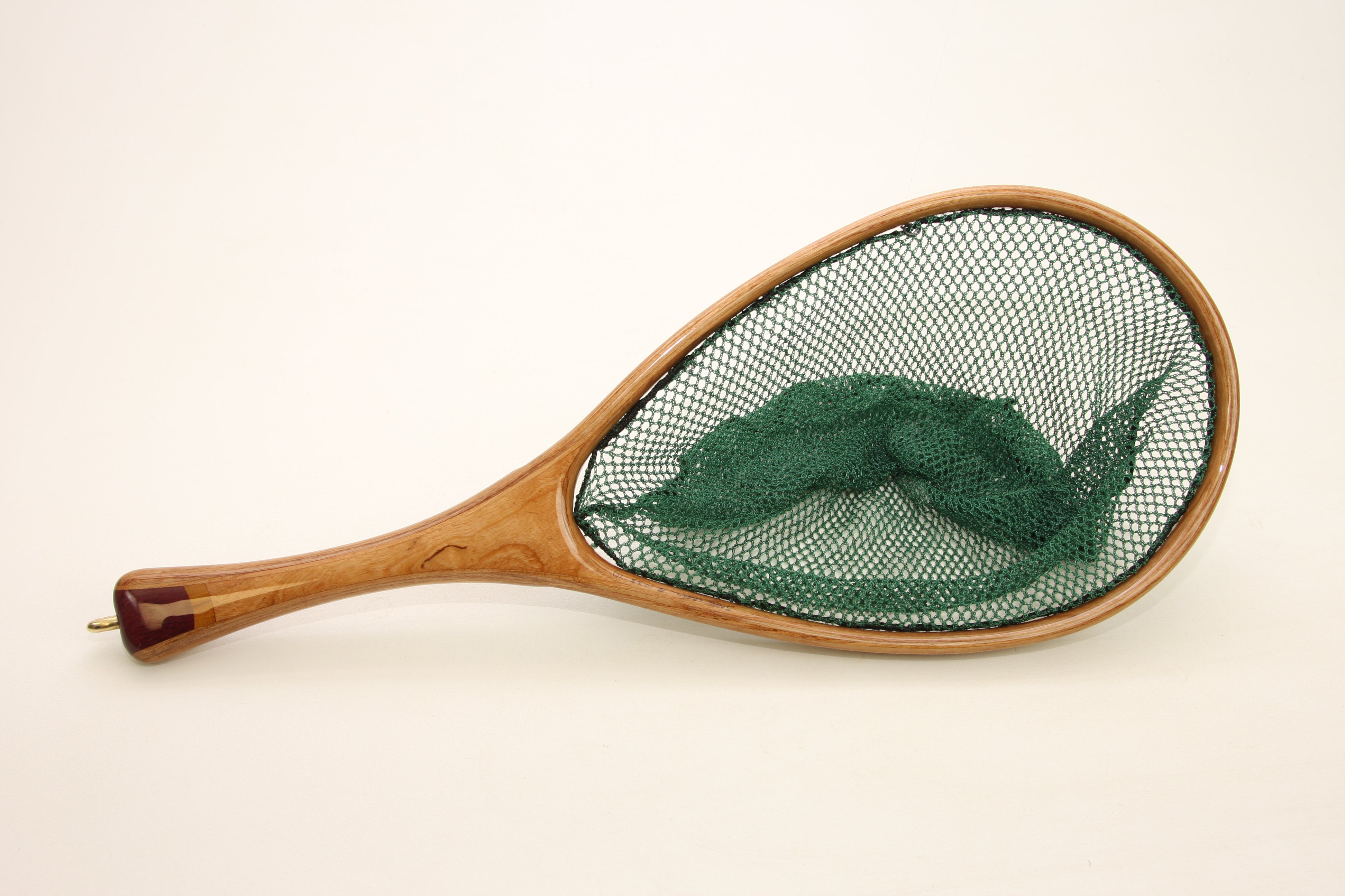 Small Brook Trout Landing Net: Cherry and Red Elm - Nets that Honor the ...