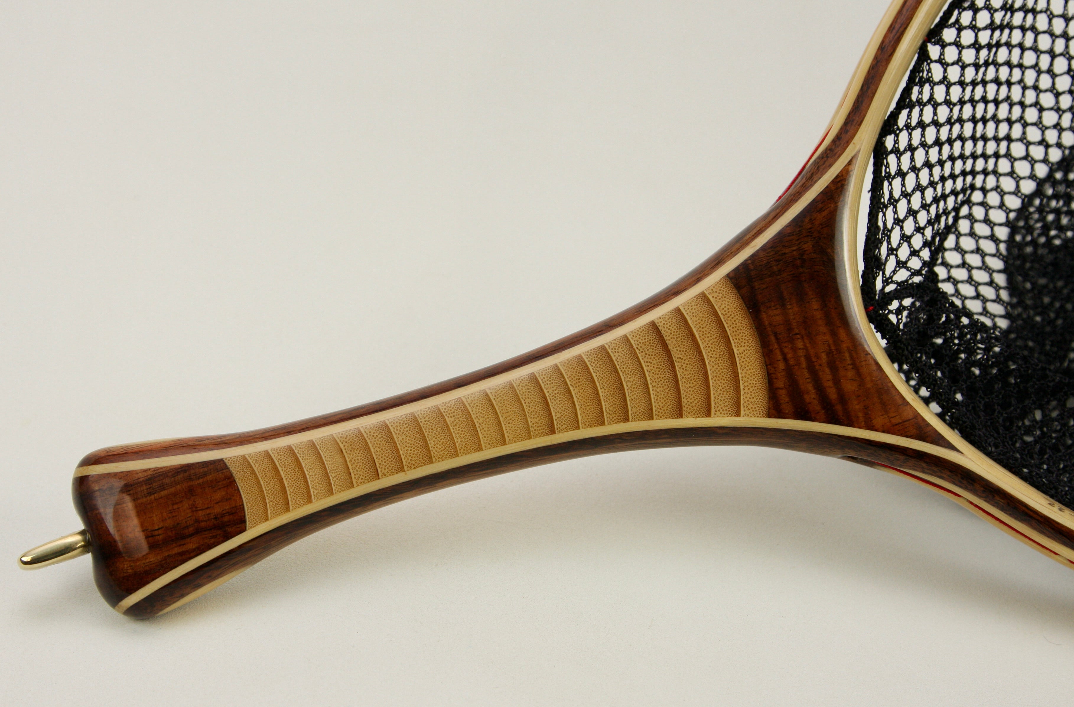 Custom wooden catch and release landing nets in stock, ready to ship ...