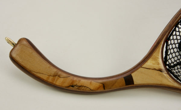 Small sized Fly Fishing Landing Net in Spalted Maple and Walnut - Nets ...