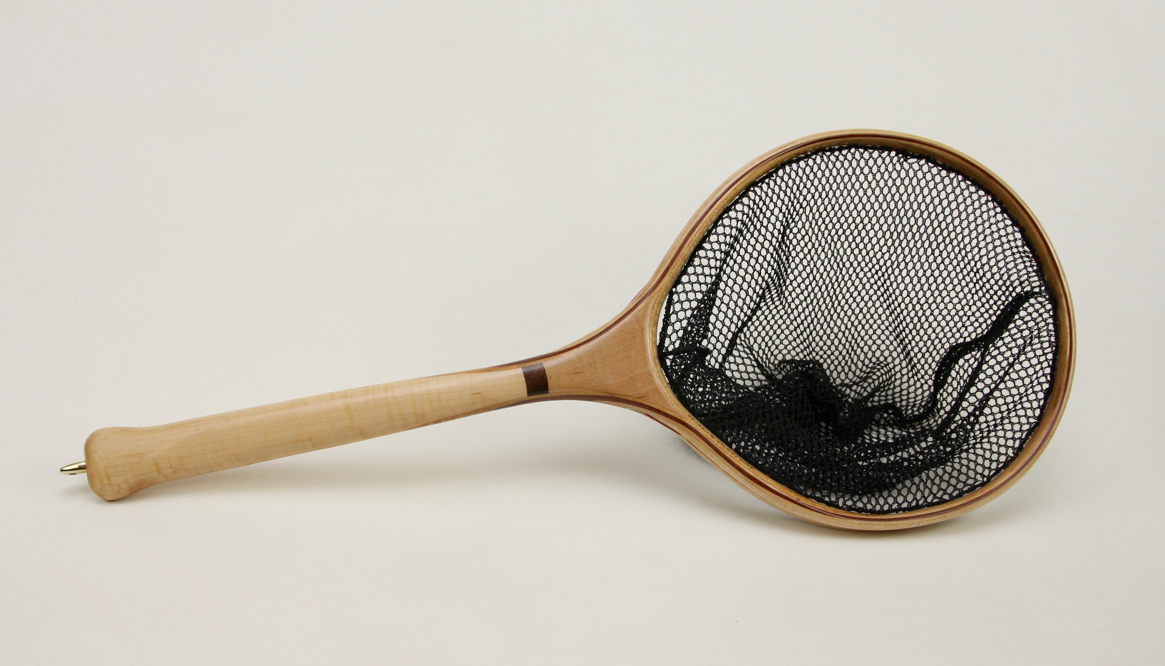 Custom wooden catch and release landing nets in stock, ready to ship ...