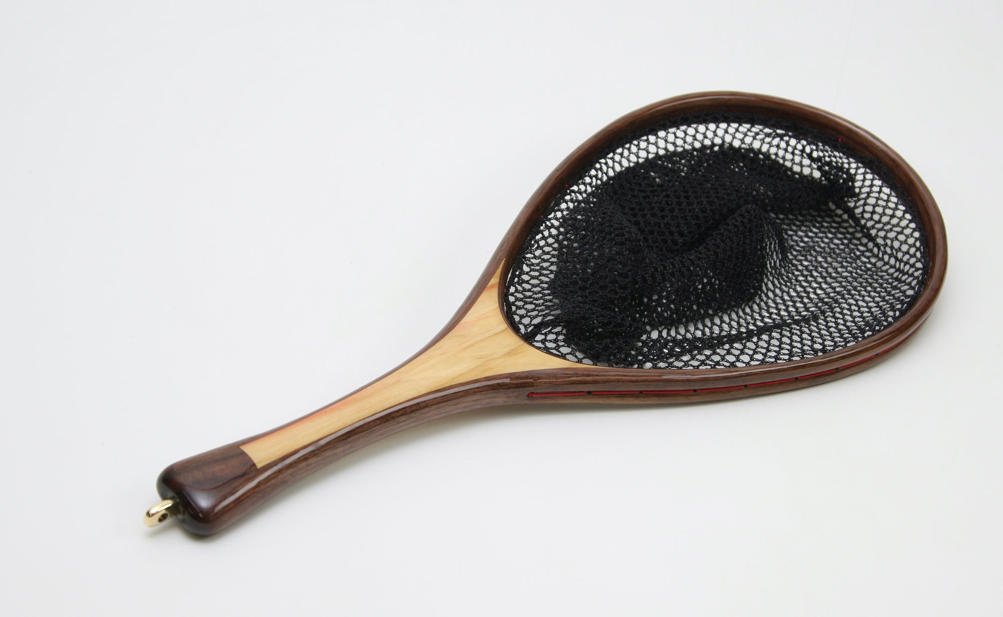Small brook trout landing net: Select Box Elder and Walnut - Nets that ...