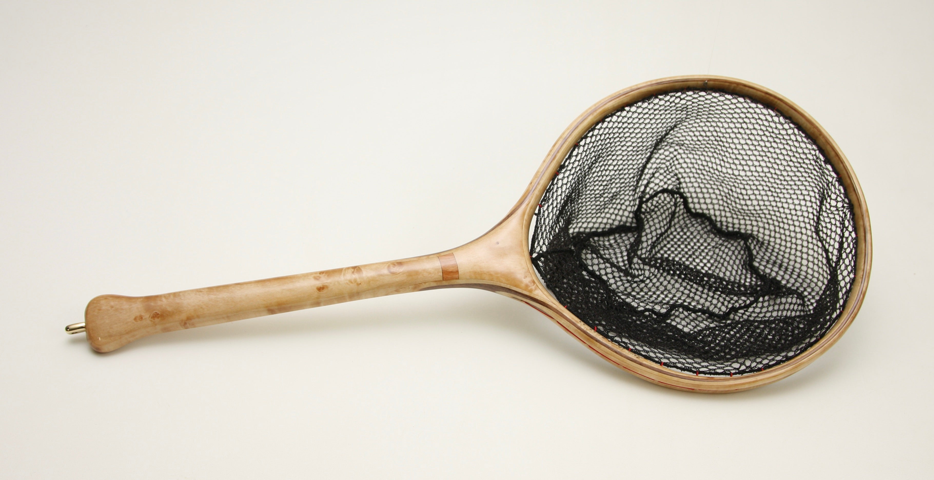 Custom wooden catch and release landing nets in stock, ready to ship ...