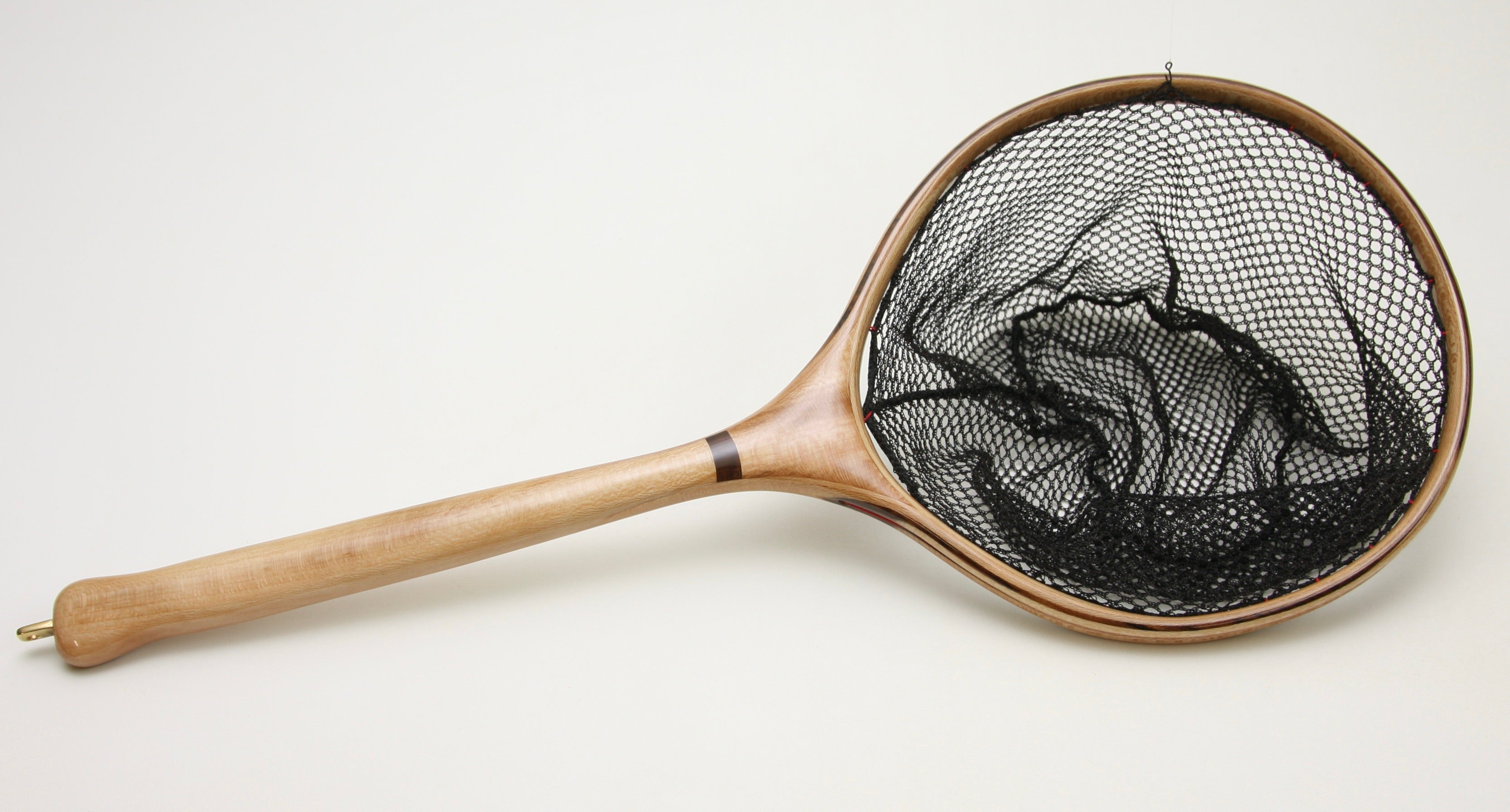 Custom wooden catch and release landing nets in stock, ready to ship ...