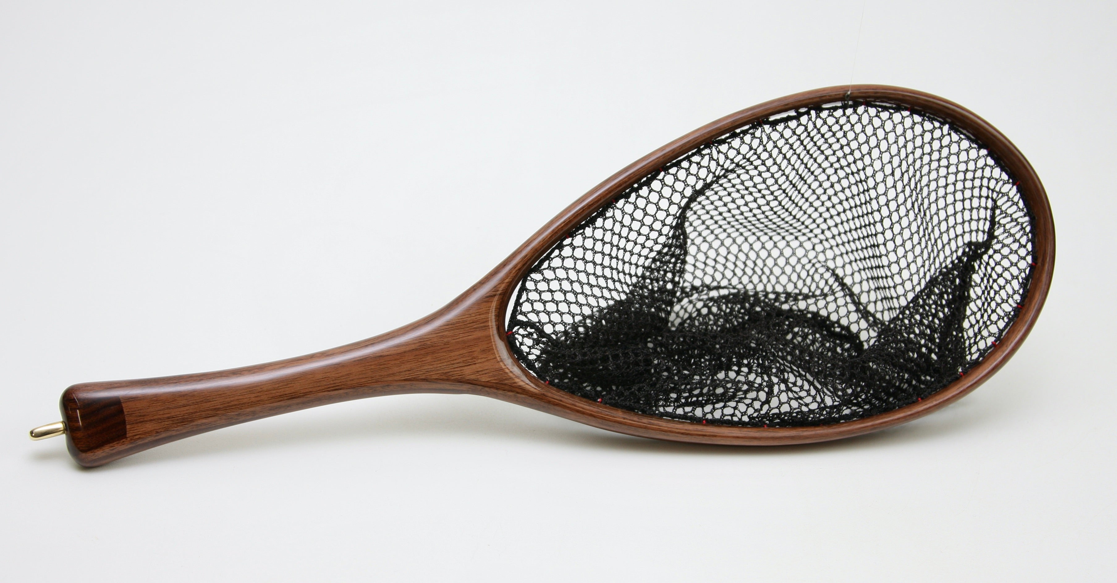 Custom wooden catch and release landing nets in stock, ready to ship ...