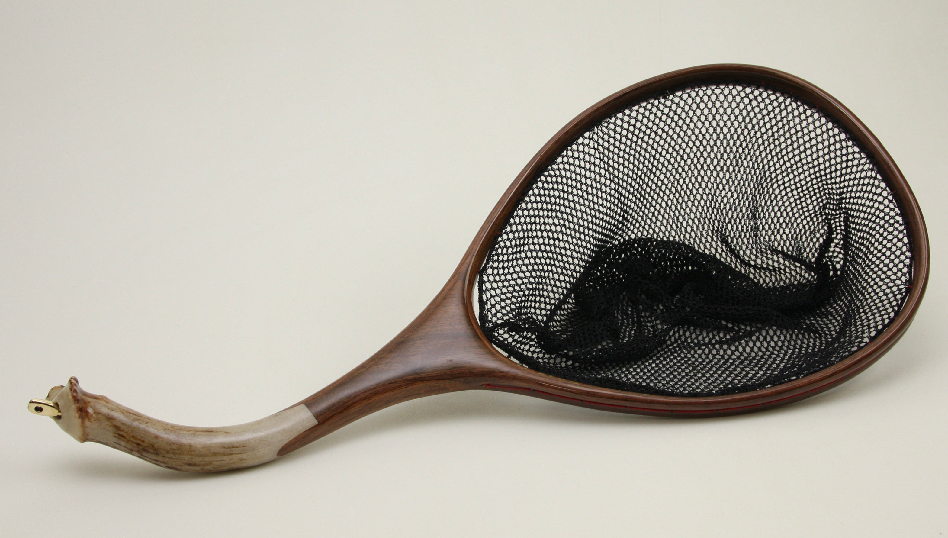 Custom wooden catch and release landing nets in stock, ready to ship ...