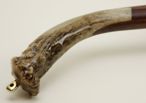 Medium sized Fly Fishing Landing Net with Deer Antler and Walnut - Nets ...